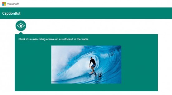 CaptionBot, el bot de Microsoft que describe fotos